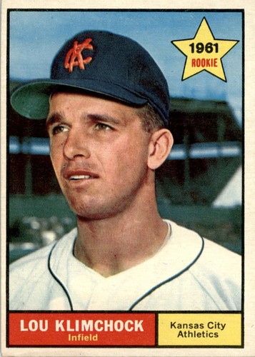 1961 Topps 462 Lou Klimchock EX-MT #D370364 | eBay Australia
