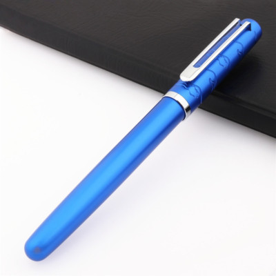 Yiren 3701 Metal Fountain Pen, Hooded Extra Fine Nib, Metallic Blue ...