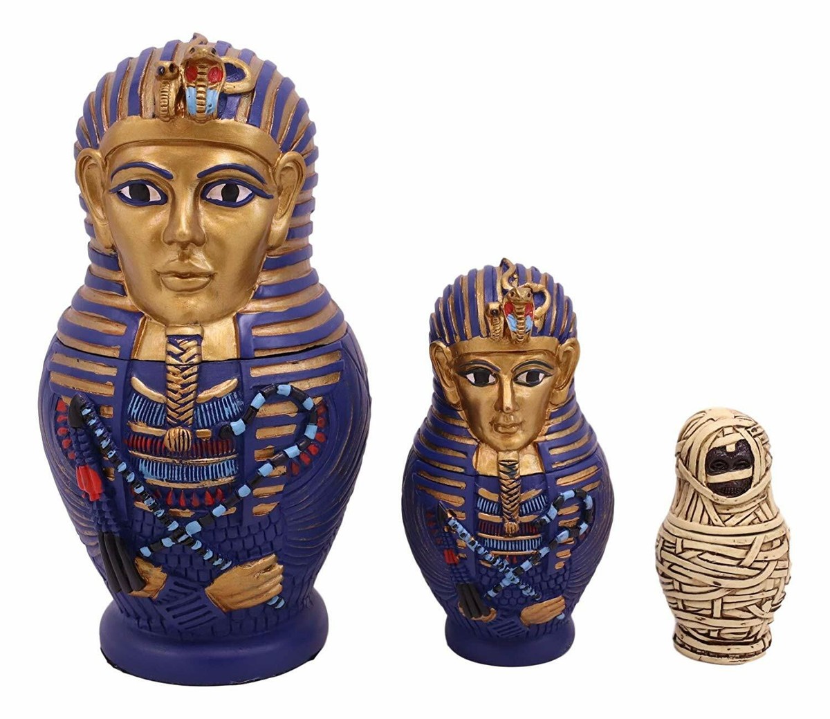 Egyptian Mummy King And Queen