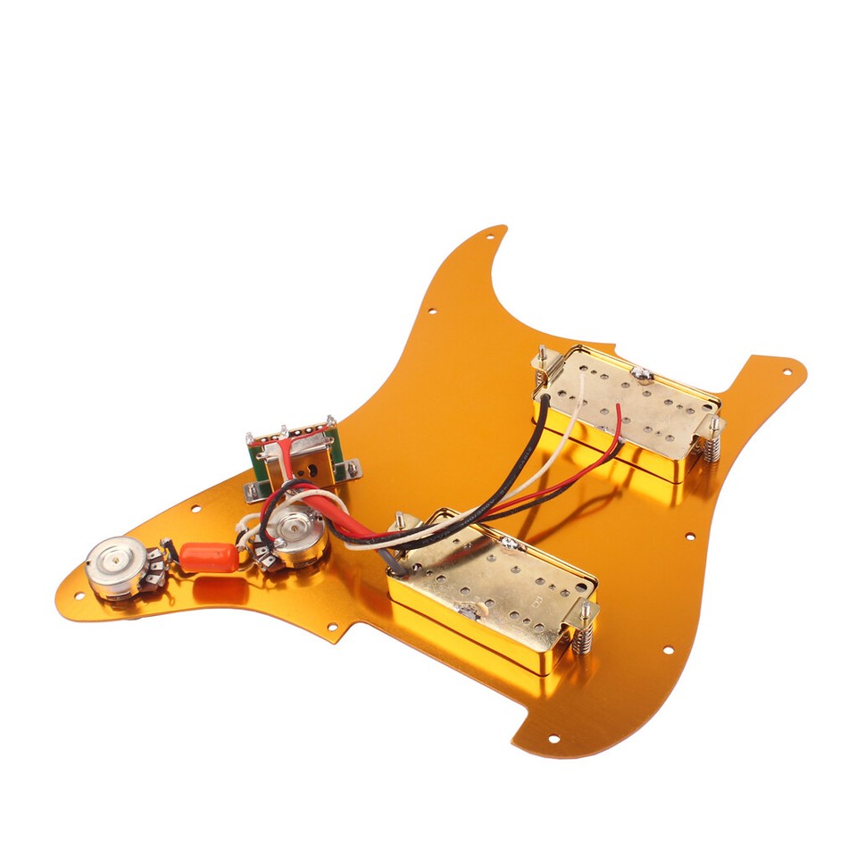 HH Loaded Prewired Pickguard Humbucker Alnico V P90 Pickup Capacitor ...