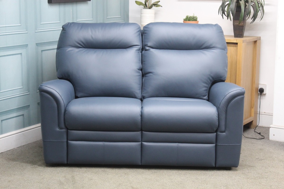 Navy Blue Leather Sofa Loveseat Leather Sofas | Revamp Your Space With