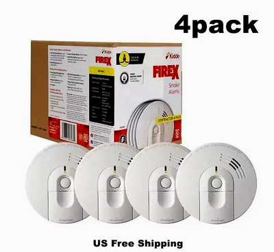 KIDDE Firex 4-Pack Hardwired i4618AC Detector w/Ionization Sensor | eBay