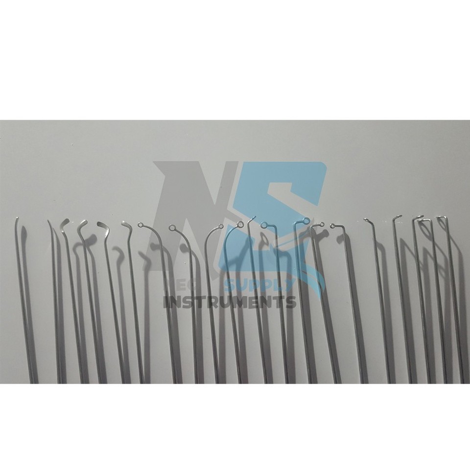 Hardy Pituitary Neuro Curettes Sharp Set Of 20 Surgical Instrument ...