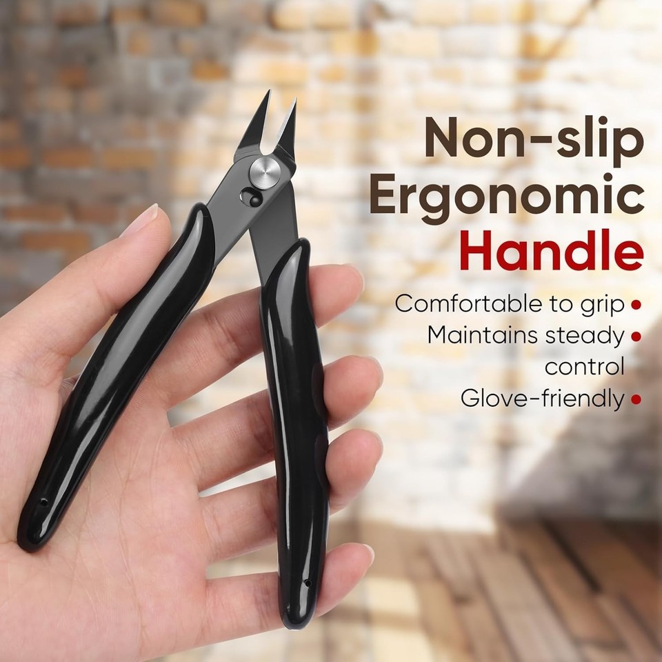 5.5 Inch Stainless Steel Wire Cutter Micro Flush Cutters, Precision ...