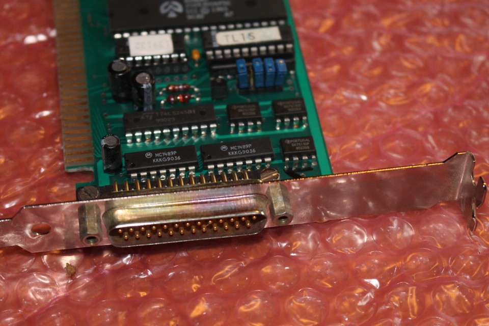Olivetti 8-bit Controller Card Parallel - Z8530PC LPT I/O Card 1284 ...