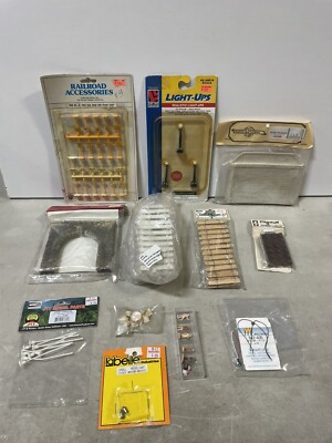 HO & N Scale Model Railroad Accessories (X12) Lot | eBay