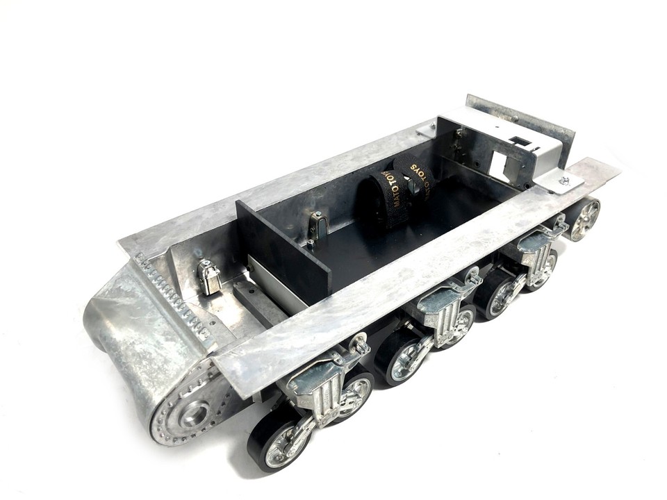 Mato Metal Chassis With Suspension And Road Wheels For 1/16 RC M4A3 ...