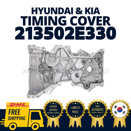GENUINE OEM Hyundai Kia Timing Chain Cover Assy Front 213502E330 | eBay
