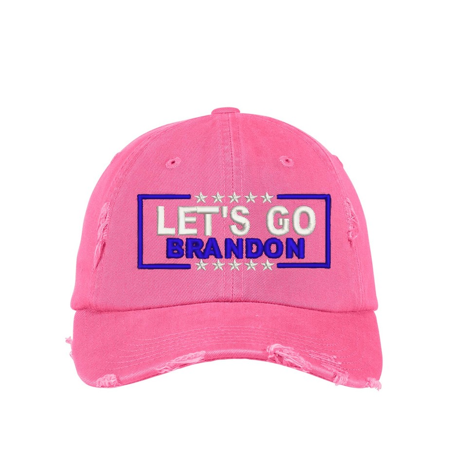 Let's Go Brandon Adjustable Unisex Embroidered Vintage Hat FJB FU46 | eBay