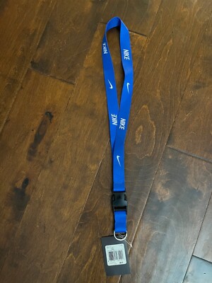 NIKE LANYARD BLUE NIKE KEY CHAIN WITH CLASSIC DESIGN - nwt | eBay