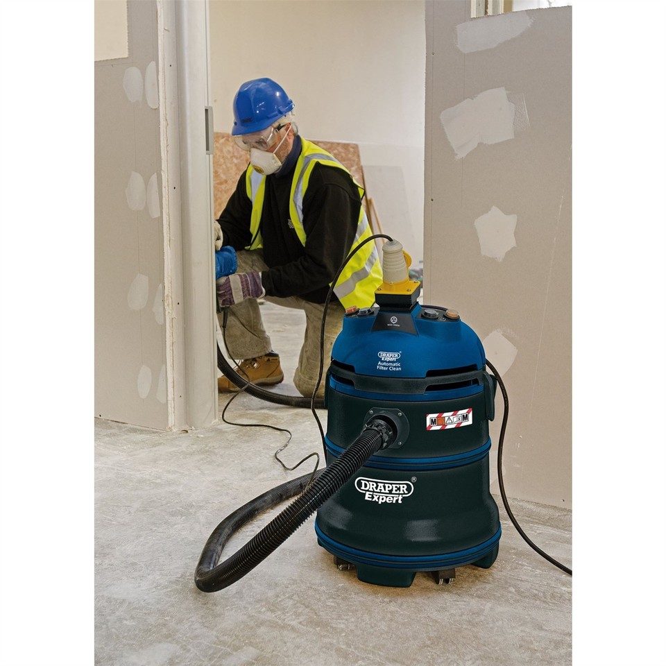 1x Draper Expert 35L 1200W 110V M - Class Wet And Dry Vacuum Cleaner ...