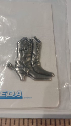 NEW VTG Stock Royal Rangers Wrangler Buckaroos Pin Metal Boots | eBay