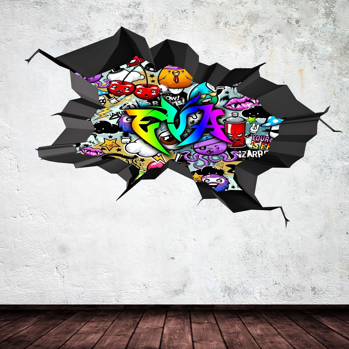 Graffiti Wall Art Stickers