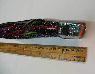 #6 Hex slant 12" BGB Big Game Trolling Lure Marlin Wahoo Dolphin Tuna ...