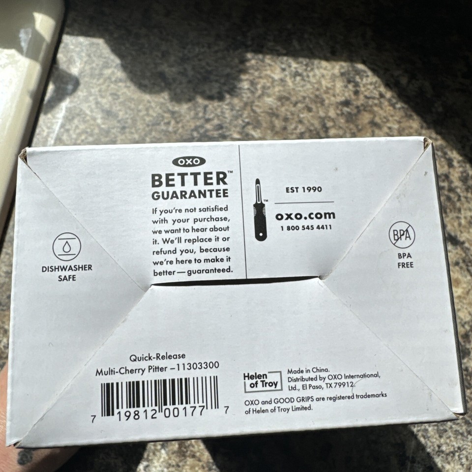 OXO Good Grips Multiple Quick Release Multi Cherry Pitter New Factory ...