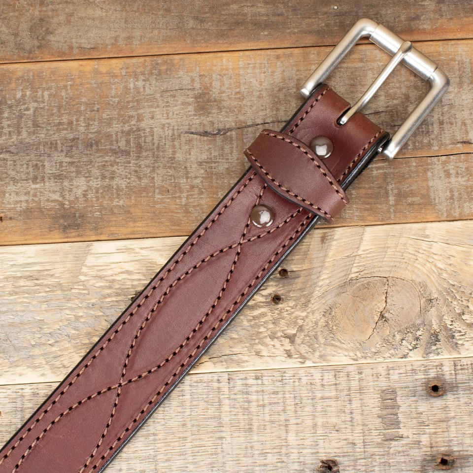 Amish Handmade Heavy Duty Work Tool Belt with Figure 8 Stitching ...