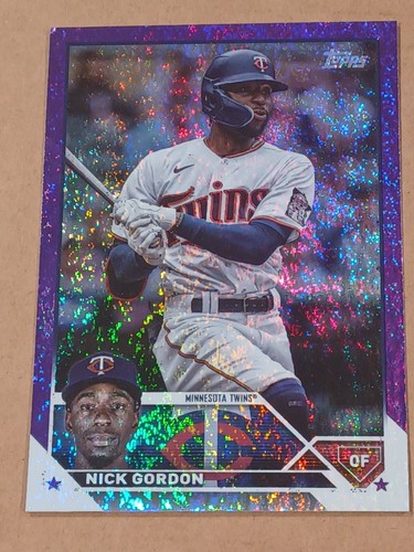 2023 Topps Series 2 Nick Gordon Purple Foil Parallel /799 Minnesota ...