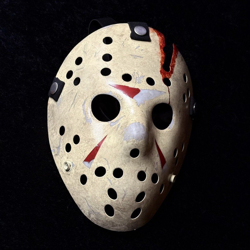 Deluxe Friday The 13th Part 4 Jason Voorhees Hockey Mask | eBay