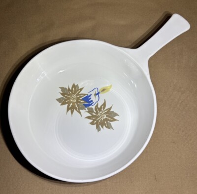 Corning Ware 1964 Christmas Employee Gift 6 3/4" Skillet Pan Gold ...