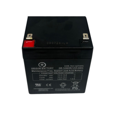 Origin OR-1250HR Battery 12V 5AH SLA AGM High-Rate Discharge *OPEN BOX ...