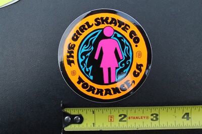 GIRL Chocolate Skateboards Torrance CA Orange Pink OG Z59B ...