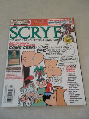 SCRYE Magazine #8.5, JULY/AUGUST 2001, MAGE KNIGHT, MAGIC THE GATHERING ...