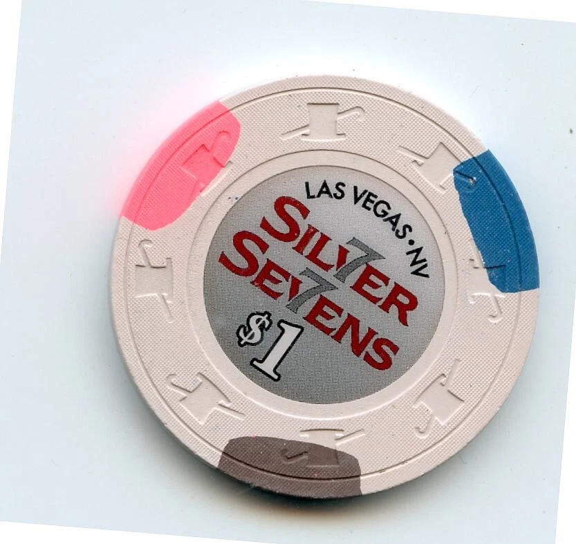 Silver Poker Chip From Vegas