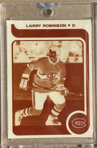 1979 1980 TOPPS VAULT Larry Robinson #1/1 NEGATIVE COLOR SEPARATION ...