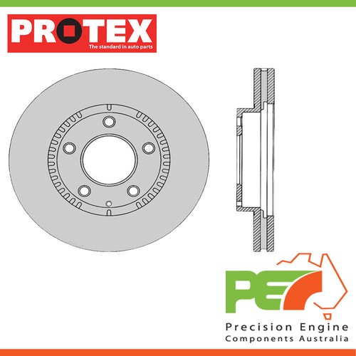 1x Brand New *PROTEX* Rotor - Front For MAZDA MPV LW 4D Wagon FWD ...