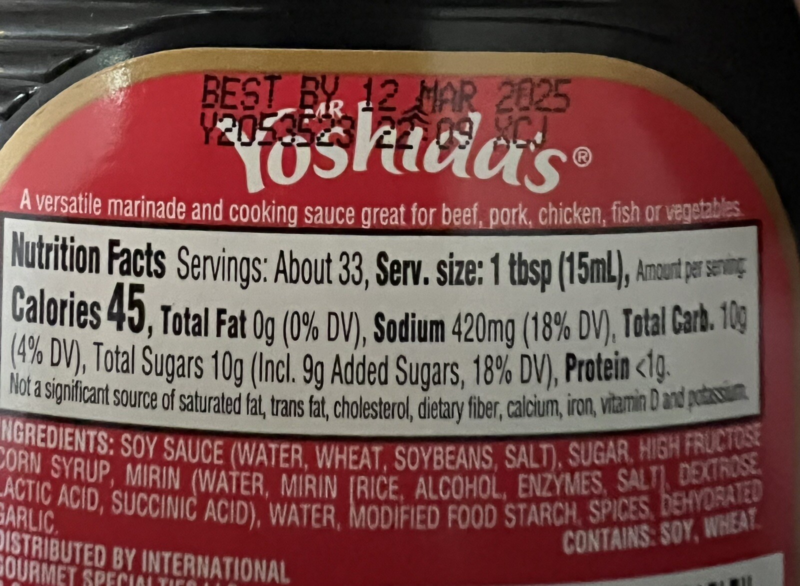 Mr Yoshida’s Sauce Sweet Teriyaki Original | Grelly USA