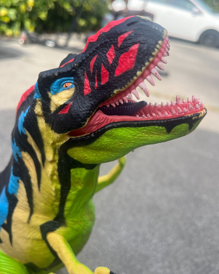 Chaos Effect Thrasher T-Rex | Jurassic Park 1997 - HTF Vintage Toy | eBay