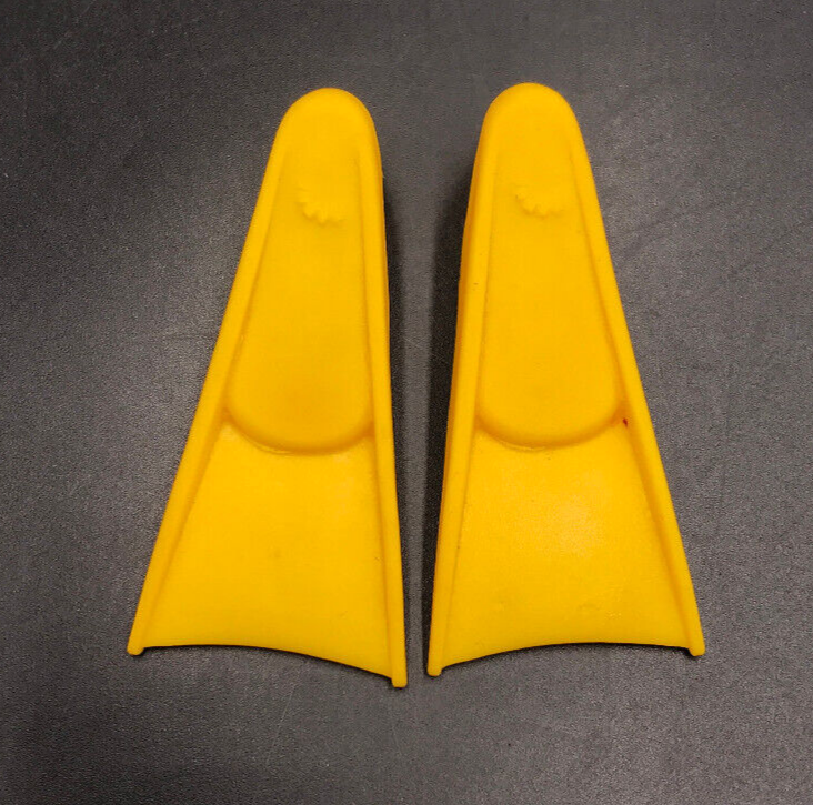 Barbie: Shore Lines Ken #1435 SCUBA FINS Mattel 1970 Yellow Flippers | eBay