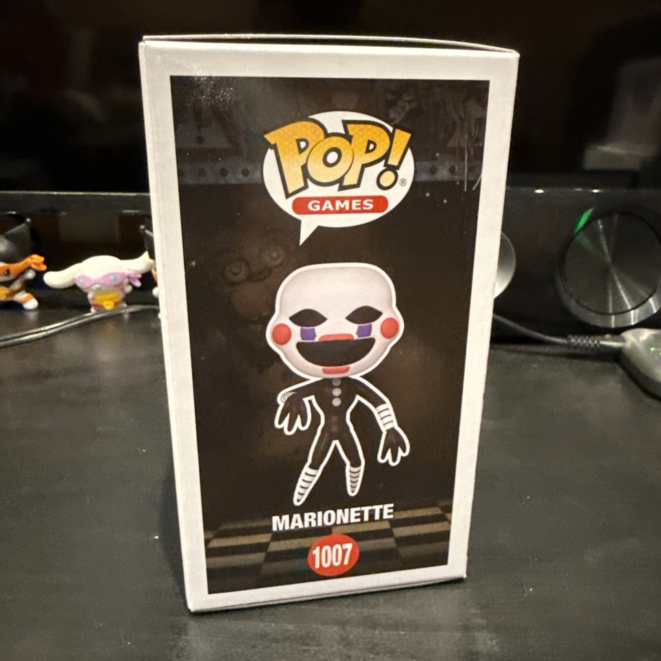 FUNKO POP! MARIONETTE #1007 HOT TOPIC EXCLUSIVE FIVE NIGHTS AT FREDDY’S ...