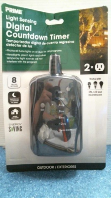 Prime Light Sensing Digital Countdown Timer (81535) FS | eBay