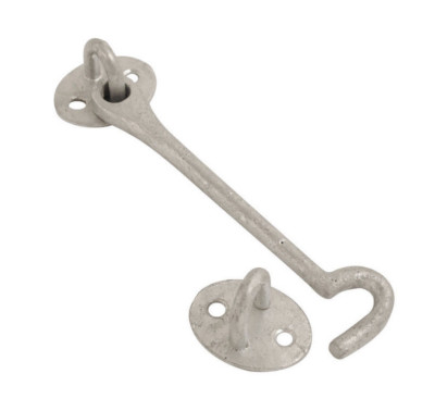 Galvanised Cabin Hook and Eye Gate Door 100 mm, 150 mm 200 mm Gate Hook and Eye | eBay UK