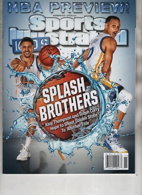 STEPH CURRY KLAY THOMPSON SPORTS ILLUSTRATED FOR KIDS MAGAZINE NOV 2015 ...