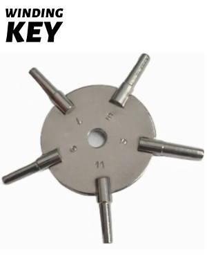 Pocket Watch Key for Winding & Setting 5 Prong with Odd Sizes 3-11 | eBay