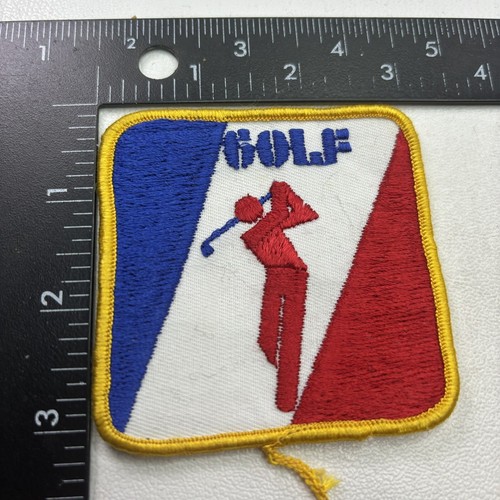 Vintage c 1970s Or 80s GOLF GOLFING GOLFER Patch 00SK | eBay