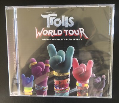 TROLLS World Tour Original Motion Picture Soundtrack Exclusive Bonus CD ...