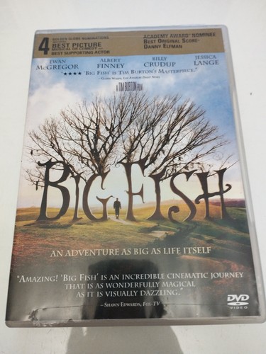 Big Fish Tim Burton Ewan Mcgregor Jessica Lange - DVD Anglais Frances ...
