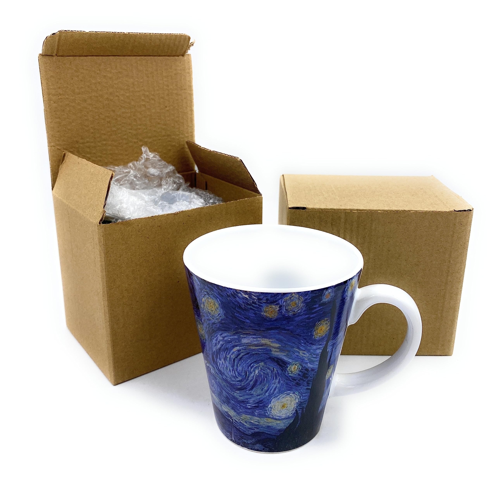 Starry Night Coffee Cup 12 Ounce Ceramic Mug Starry Night Van Gogh ...