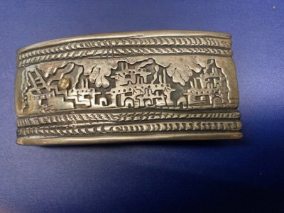 Vidal Aragon Santo Domingo Sterling Silver Storyteller Belt Buckle | eBay
