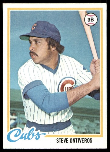 1978 Topps (A) Steve Ontiveros #76 NM-MT 8 Chicago Cubs | eBay