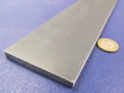 PVC Grey Type 1 Bar - 0.25" (1/4") Thick x 2.50" Wide x 48" Length | eBay
