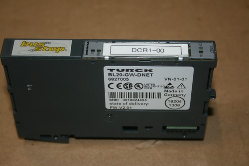 Turck Module BL20-GW-DNET, 6827005 GATEWAY DEVICENET | eBay