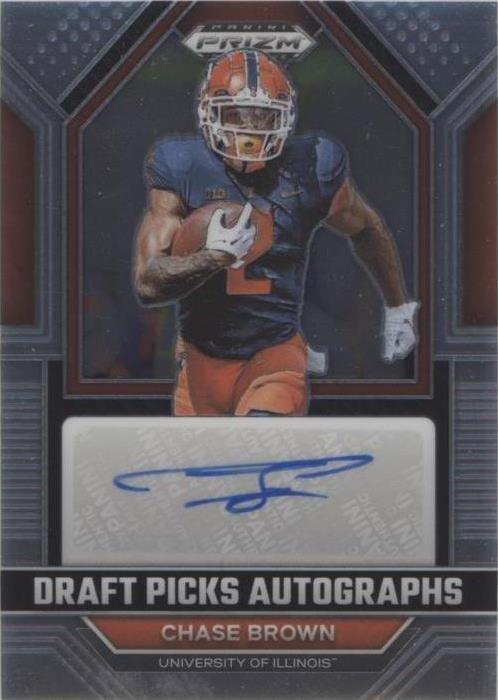 2023 Panini Prizm Draft Picks Chase Brown #DPA-CHB for sale | eBay