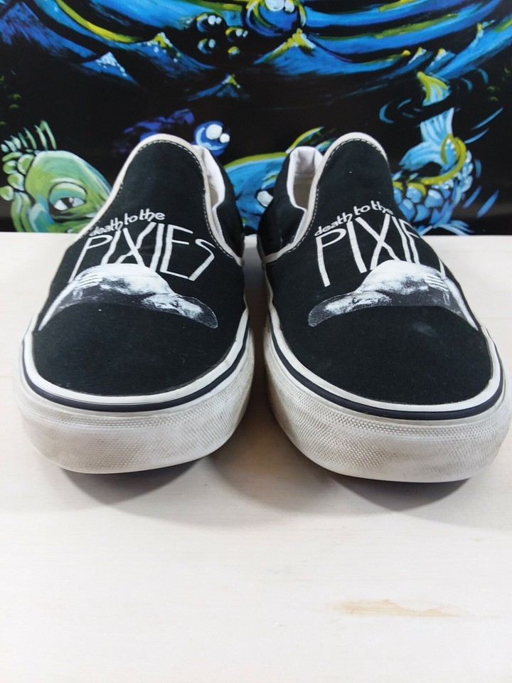 2009 Vans Classic Slip-on X The Pixies "Death To The Pixies" 13 ships ...
