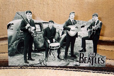 The Beatles British Rock Group Tabletop Standee 11" Long | eBay