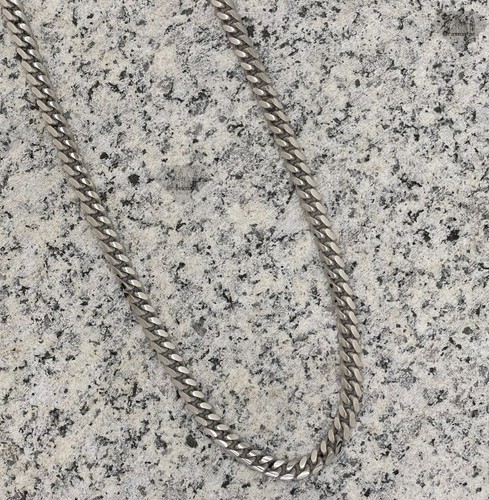 Italian Sterling Silver Cuban Link Chain Necklace Thick 6MM Chain 925 ...