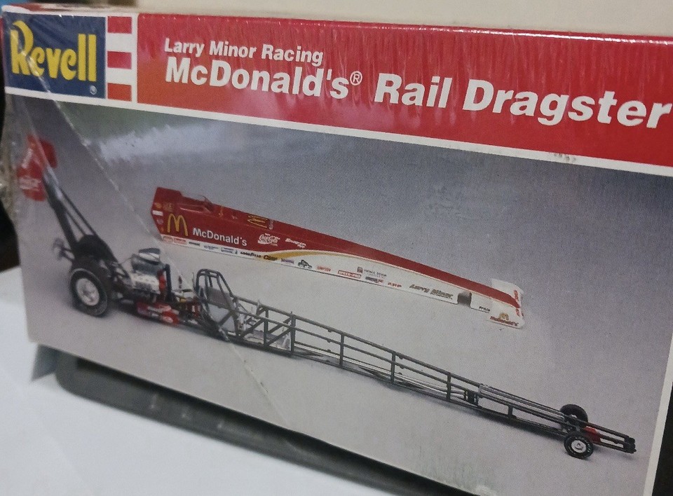 Revell Ed “the Ace” McCulloch McDonald’s Top Fuel Model Kit FACTORY ...